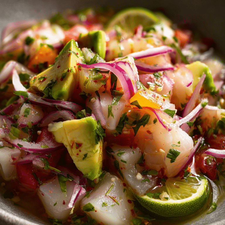 Fish Ceviche