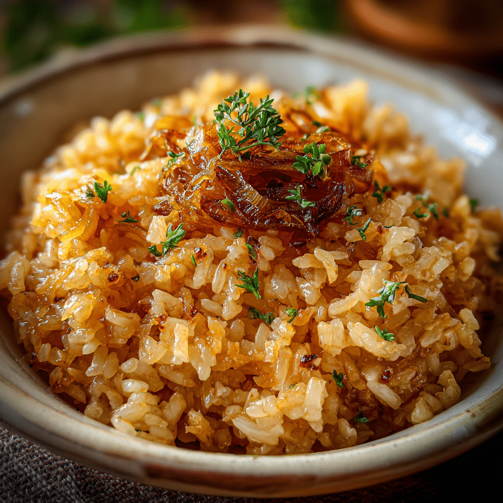 French Onion Butter Rice