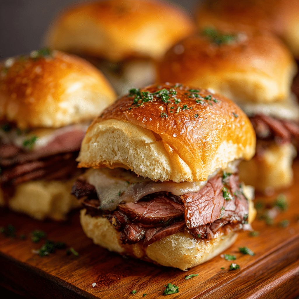Roast Beef Sliders