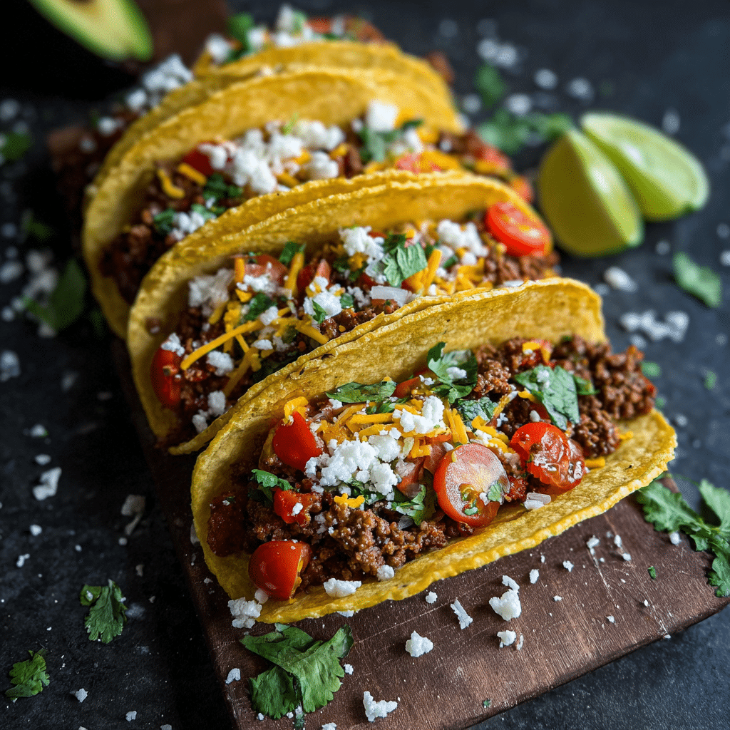 Ground Beef Tacos
